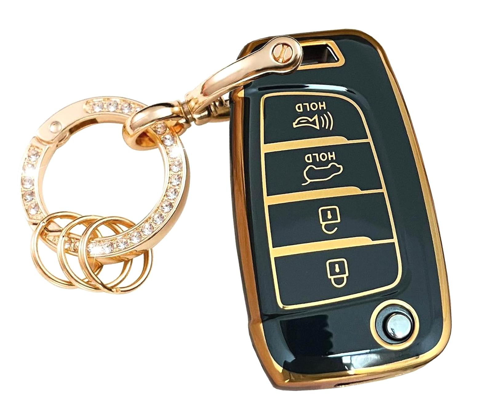 ANYWAY.GO Key Fob Cover with Keychain Designed for Elantra Accent ...