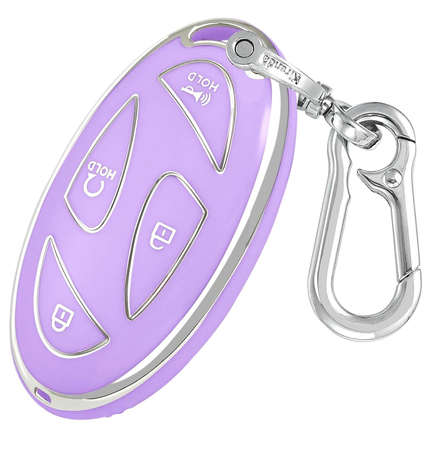 ANYWAY.GO Key Fob Cover with Keychain, TPU Protection Key Case with ...