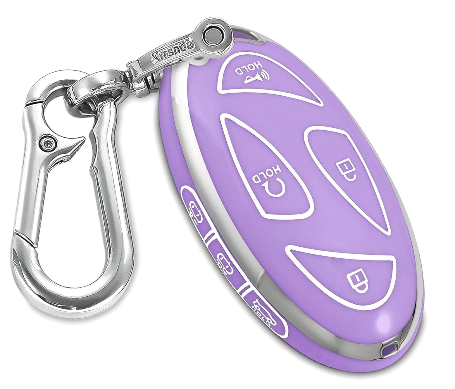 ANYWAY.GO Key Fob Cover with Keychain, TPU Protection Key Case with ...