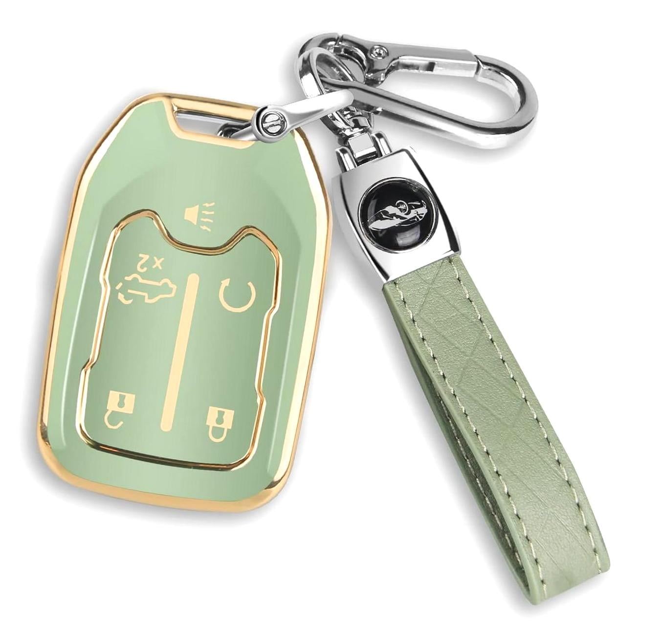 ANYWAY.GO Key Fob Cover with Keychain, with Chevy Silverado and Terrain ...