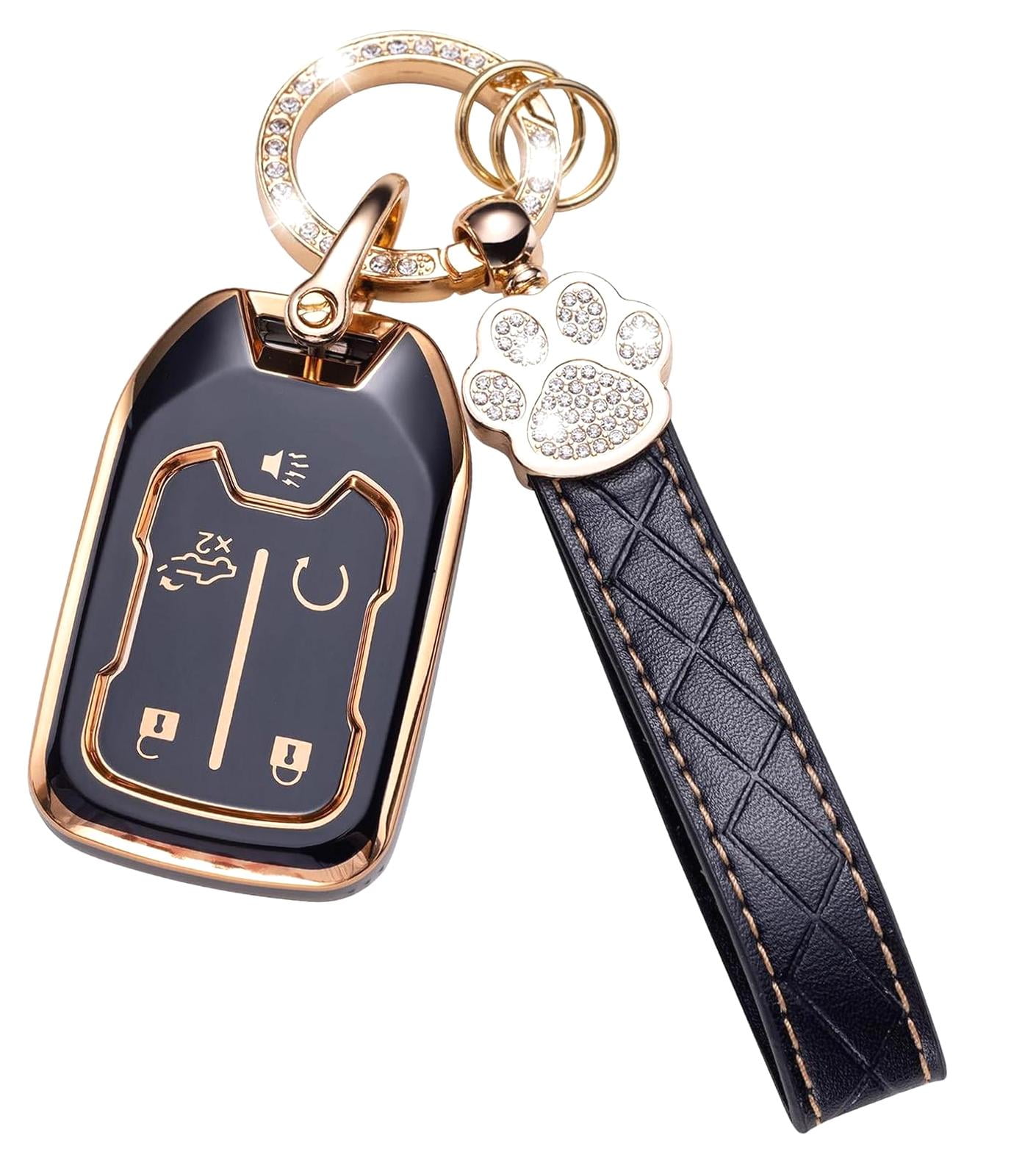 ANYWAY.GO Key Fob Protector, Case for 2019-2022 Chevy Silverado 1500 ...