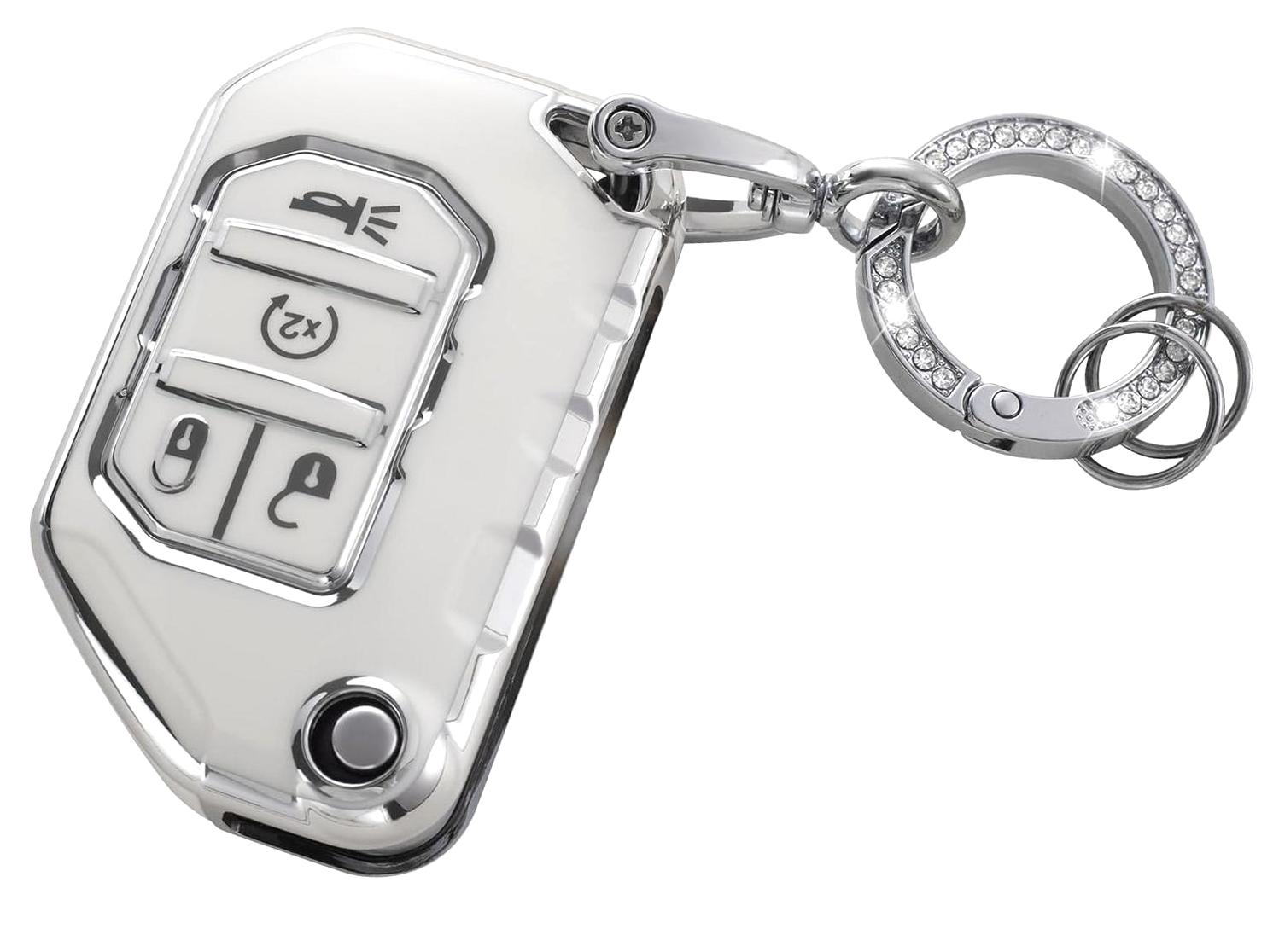 ANYWAY.GO Key Fob Protector, Flexible TPU Key Cover with 2018-2022 ...