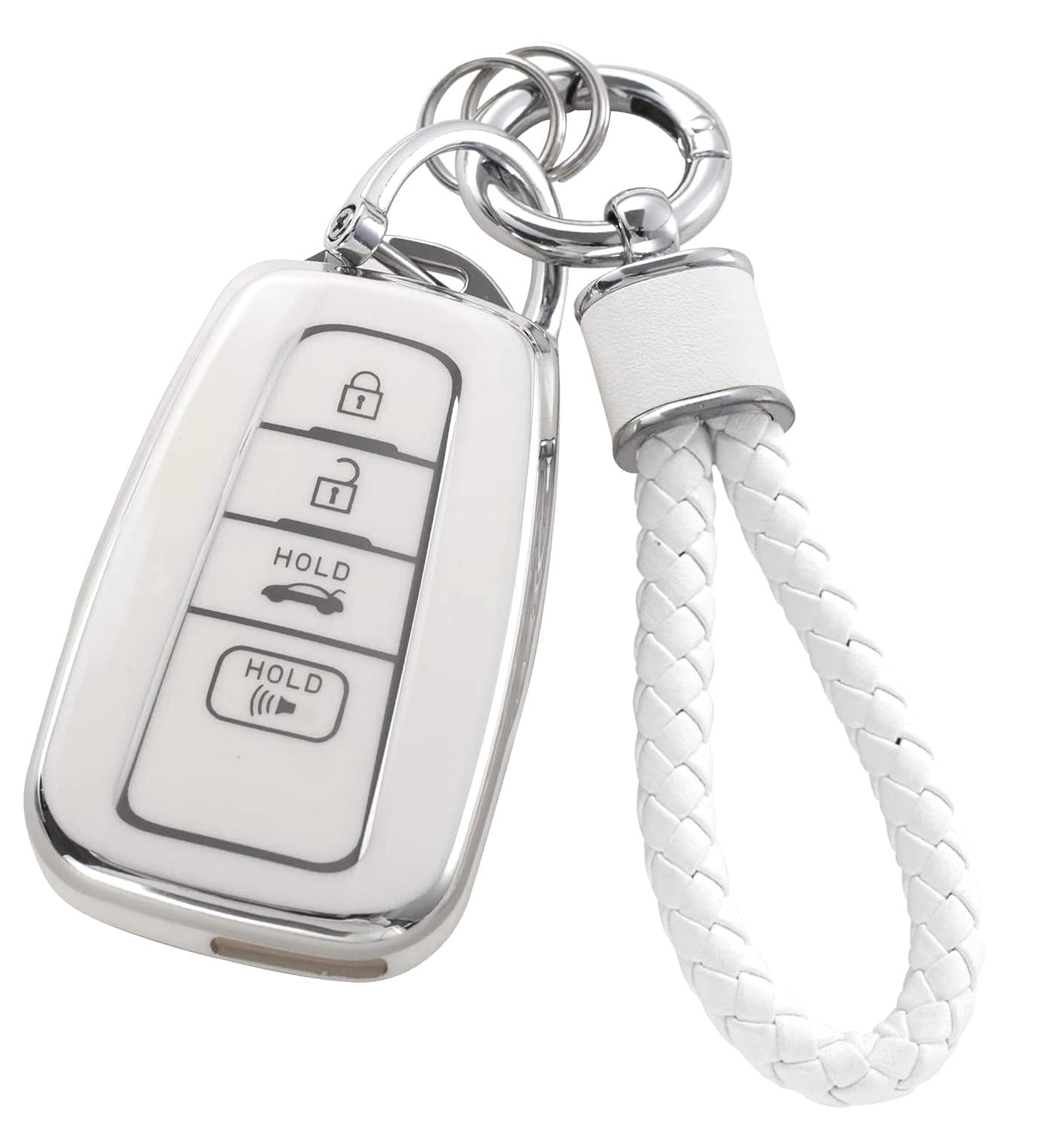 ANYWAY.GO Key Fob Protector with Keychain, Soft TPU Key Shell with 2018 ...