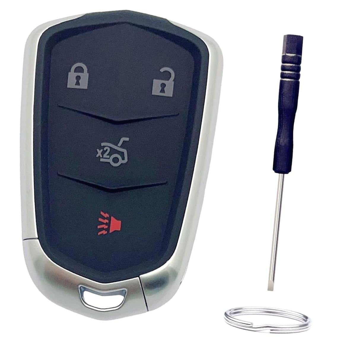 ANYWAY.GO Key Fob Shell Replacement for 2015-2019 Escalade, CTS, SRX, XT5, ATS, STS, CT6, 4 ...