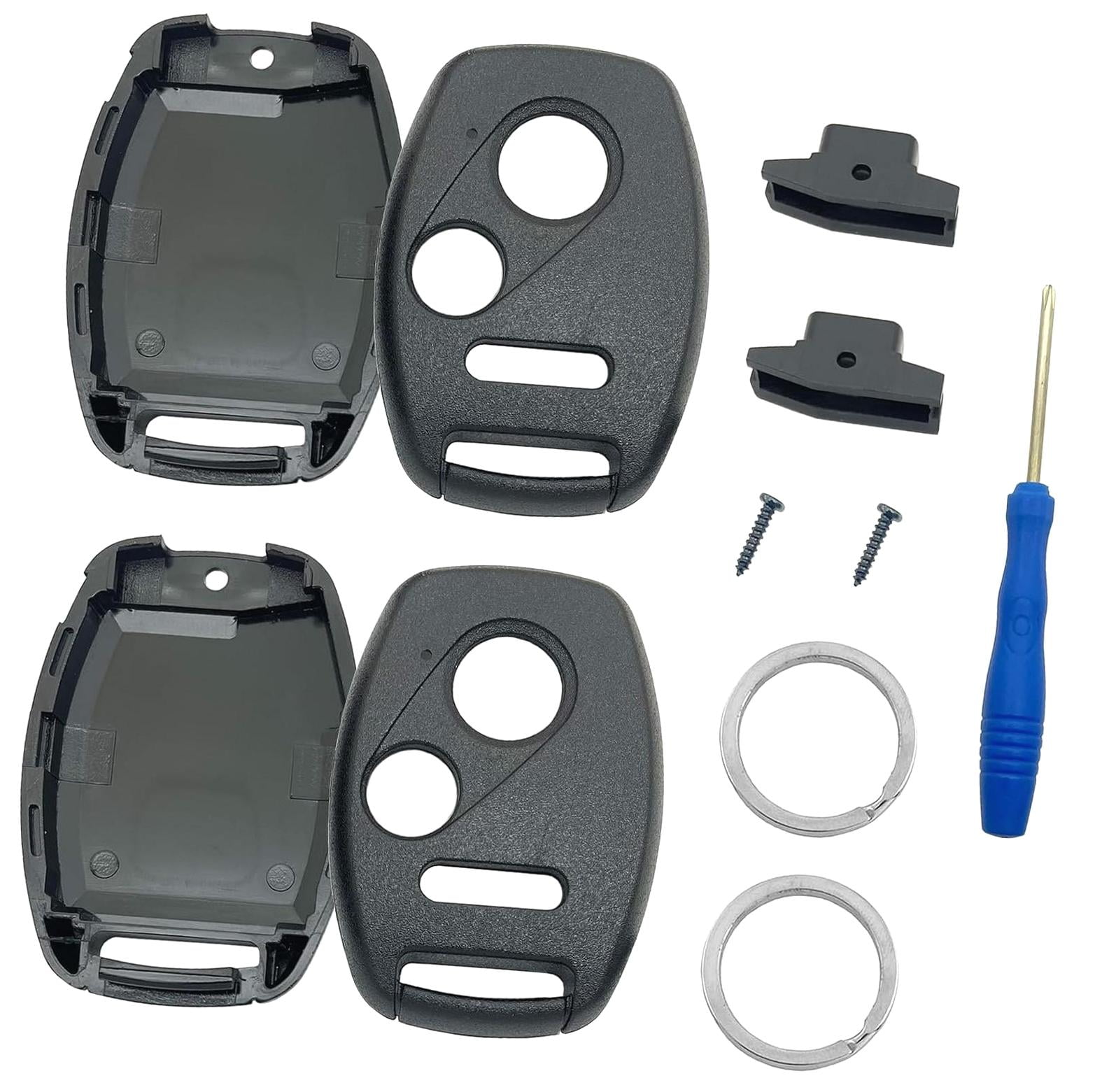 ANYWAY.GO Key Fob Shell Replacement for LX Accord Crosstour Coupe CR-V ...