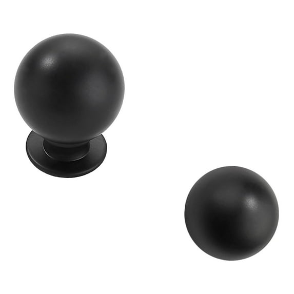 ANYWAY.GO Kitchenware 10 Pack 1 Inch Matte Cabinet Knobs Small Kitchen ...