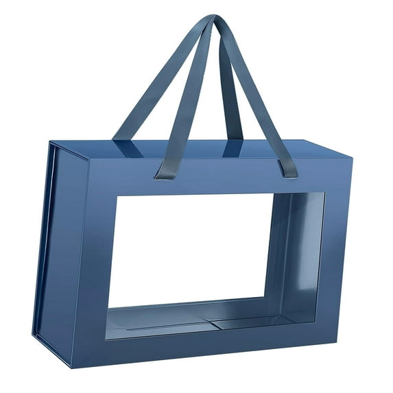 ANYWAY.GO Large Clear Box with Handle 13.5x9x4.1 Inches, Proposal Box ...