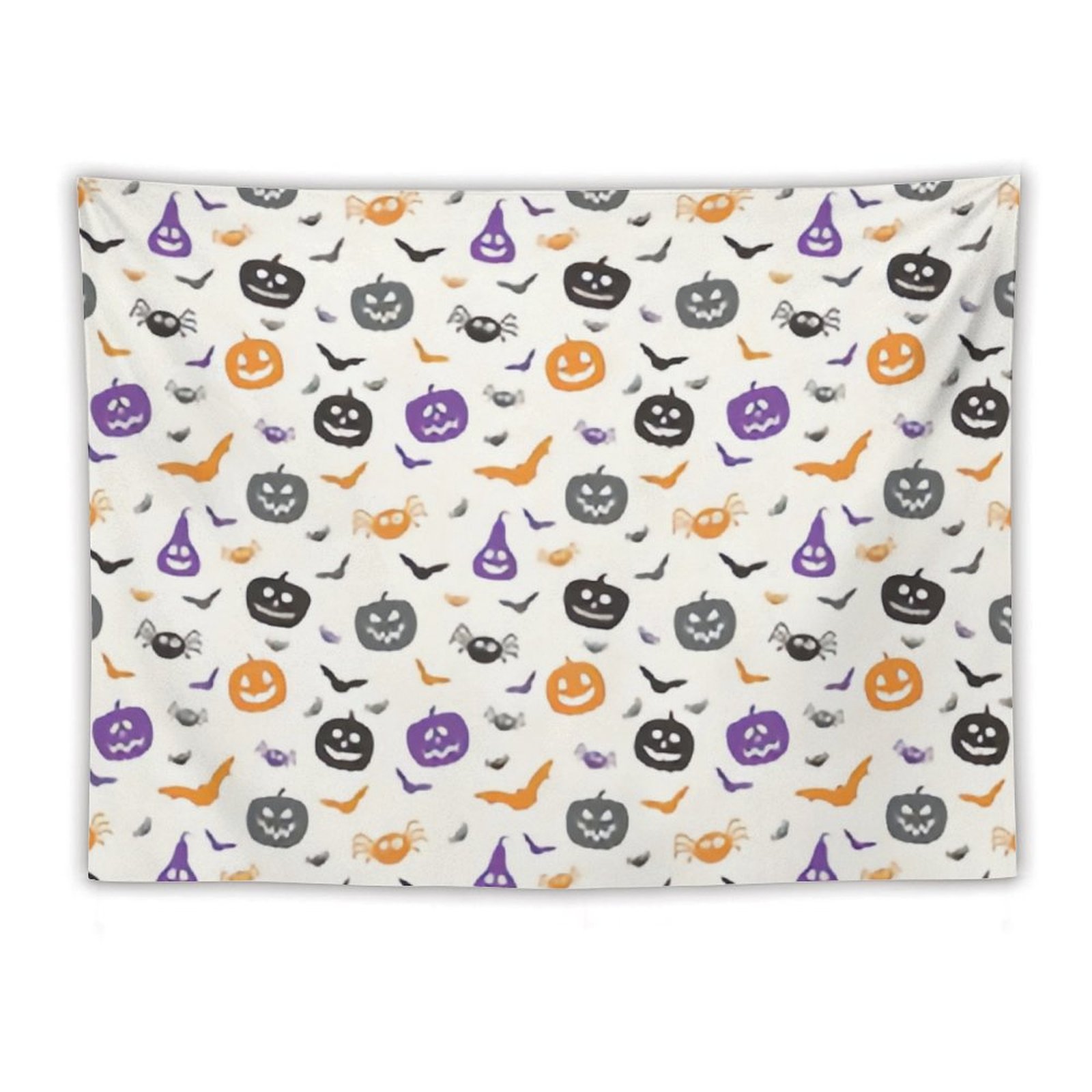 ANYWAY.GO Living room and dormitory tapestry Creepy Halloween Wallpaper ...