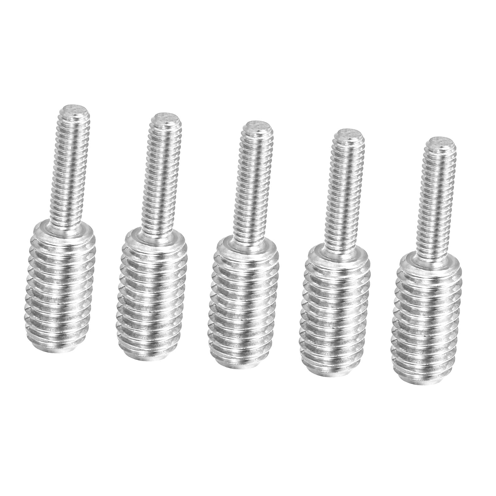 ANYWAY.GO M4xM6x20mm Dual End Threaded Stud Screw Bolt, 5 Units 304 ...