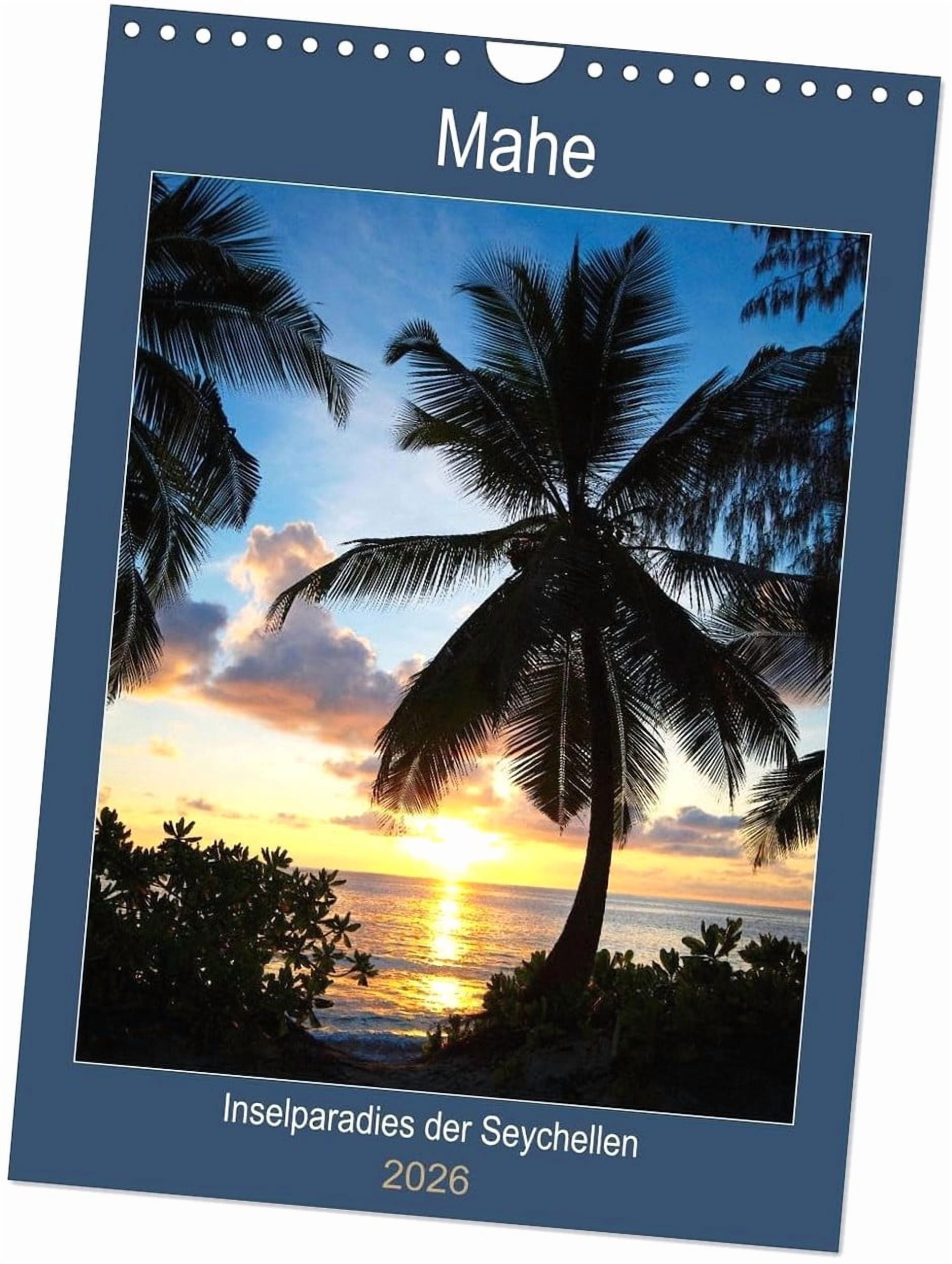 ANYWAY.GO Mahe Seychelles Island Paradise, US Version (Wall Calendar ...