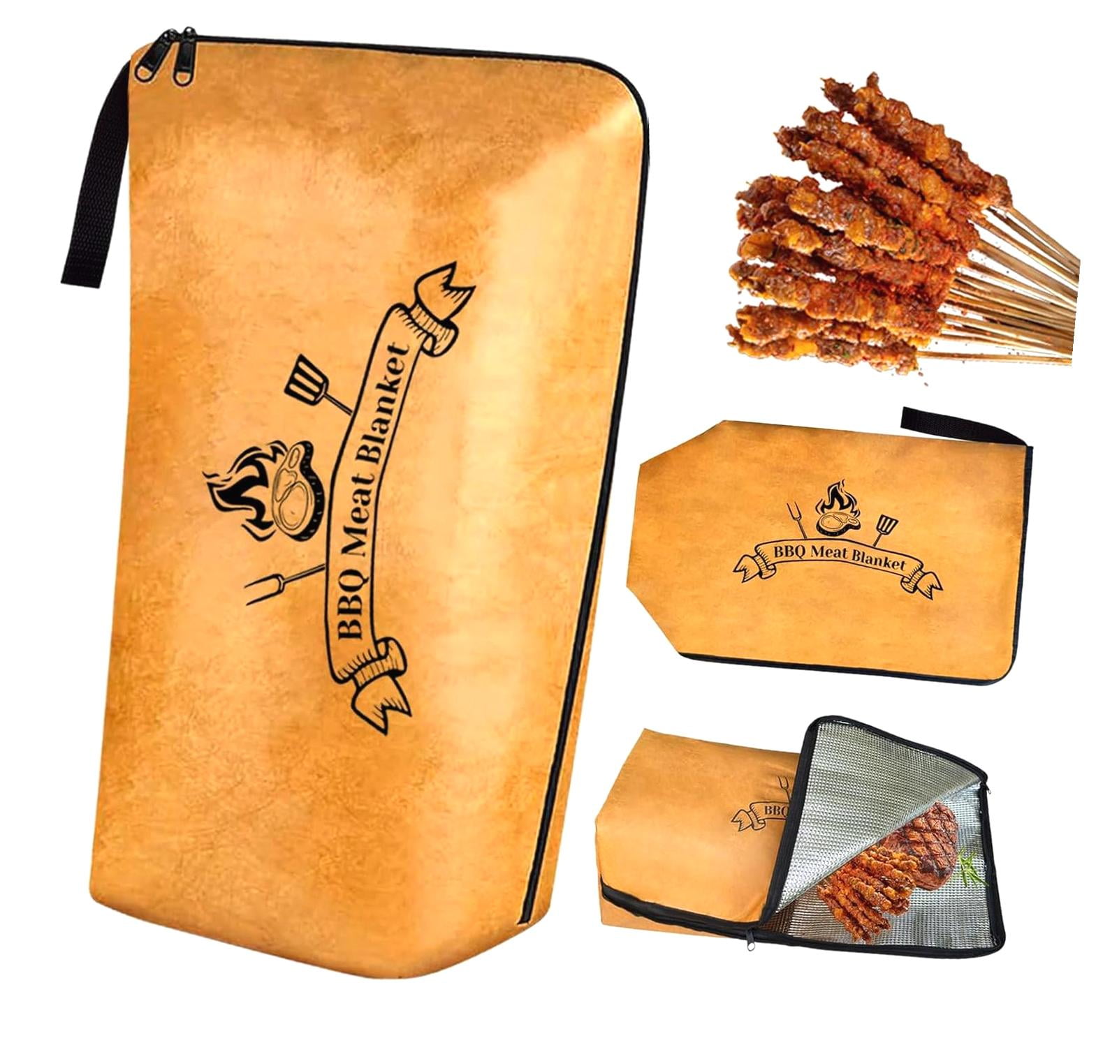 ANYWAY.GO Meat Resting Blanket for BBQ, Moisture-Locking Brisket Cover ...