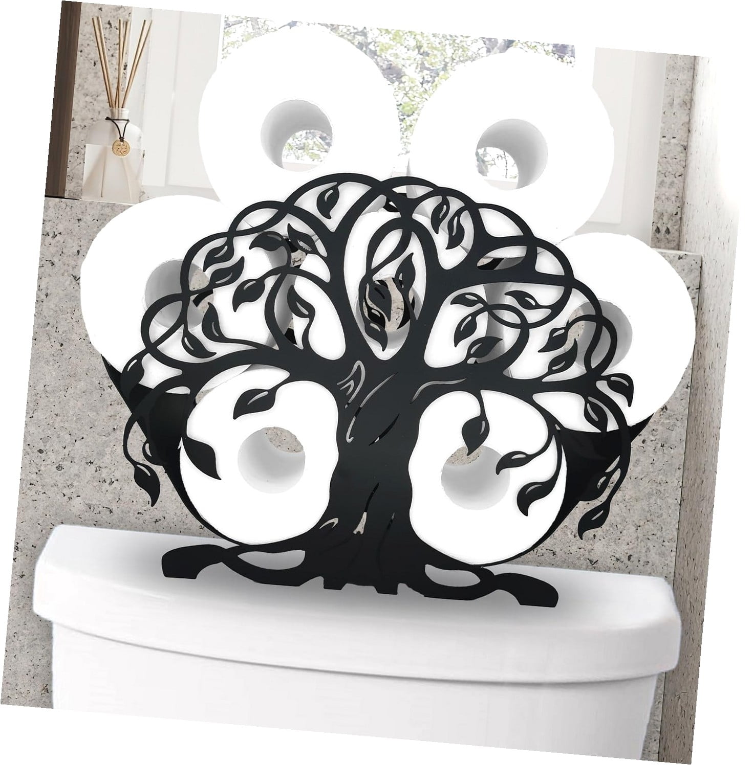ANYWAY.GO Metal Plant Tree Paper Holders, Amusing Animals Storage, 8 ...