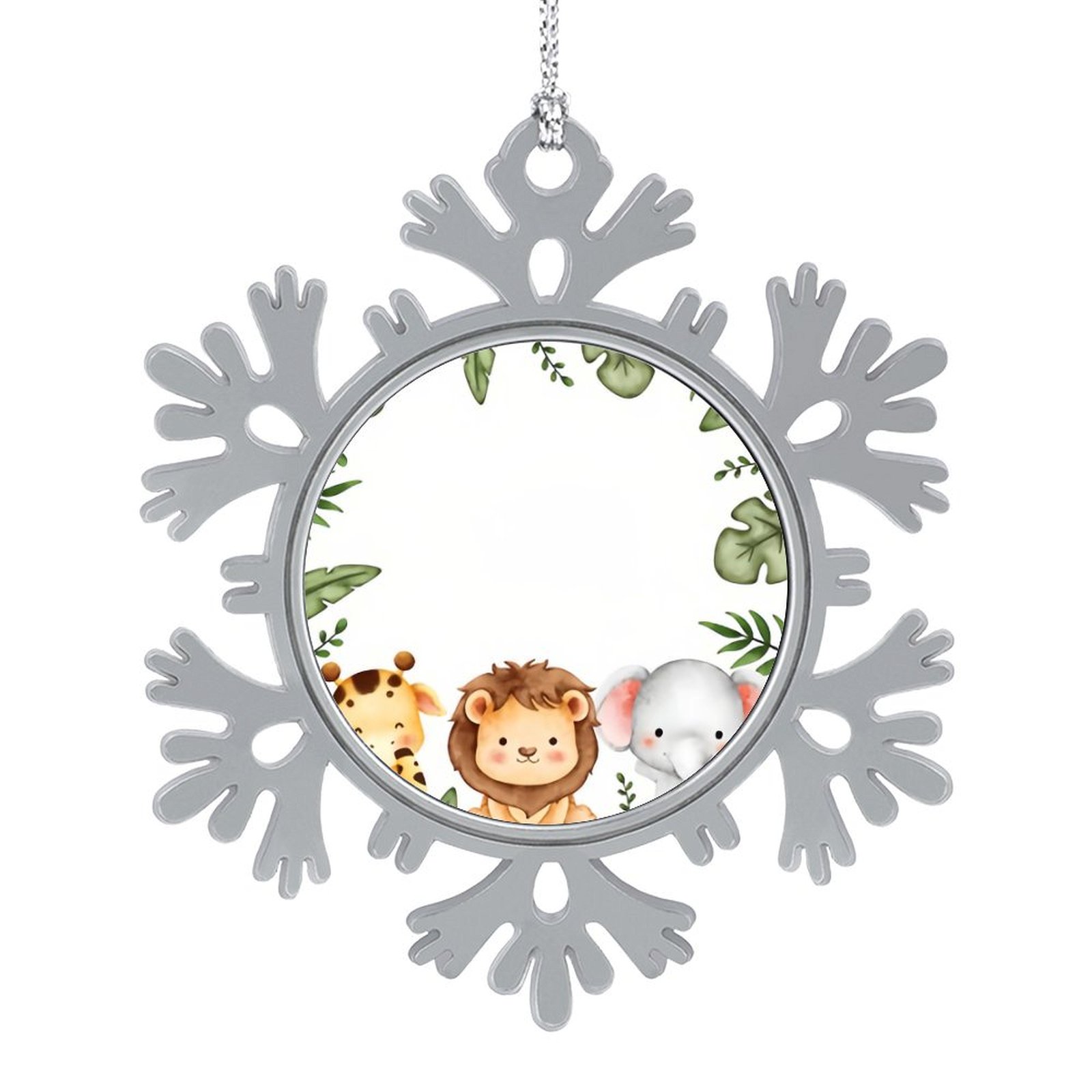 ANYWAY.GO Metal Snowflake Pendants for Christmas Tree Decorations ...