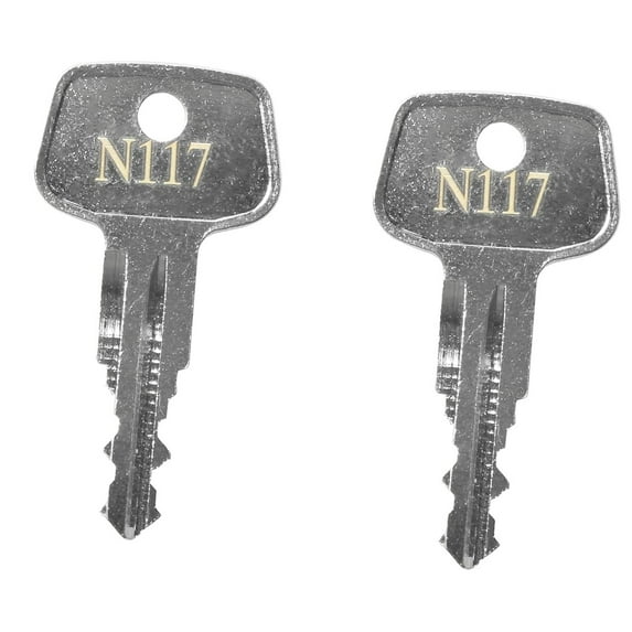 ANYWAY.GO N117 Key for Rack Core, Key Cylinder for Rack Lock, Roof Lock ...