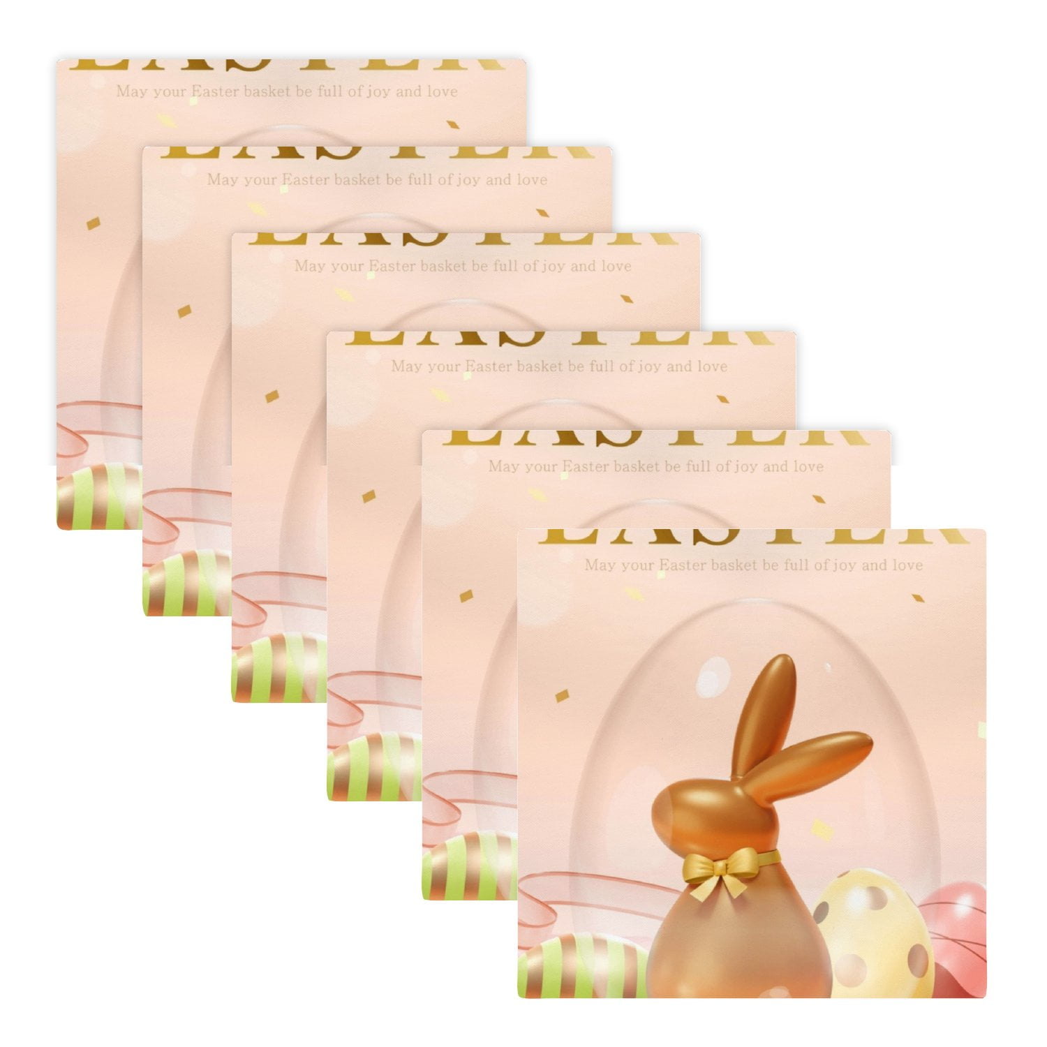 ANYWAY.GO Napkins Reusable Washable Cloth Napkins Set of 6, Soft ...