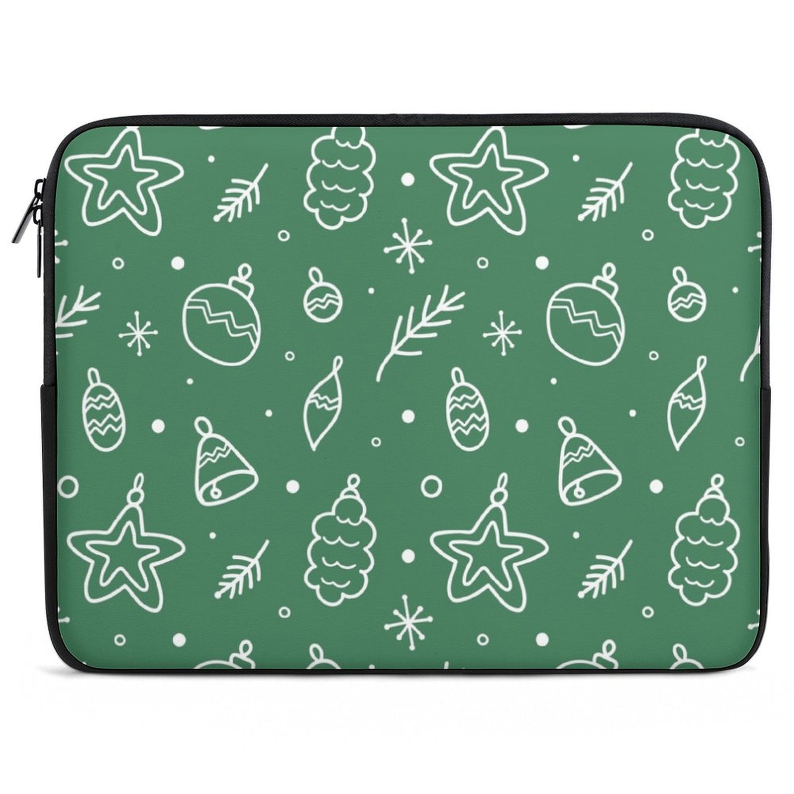 ANYWAY.GO Neoprene Notebook Computer Pocket CaseChristmas Pattern ...