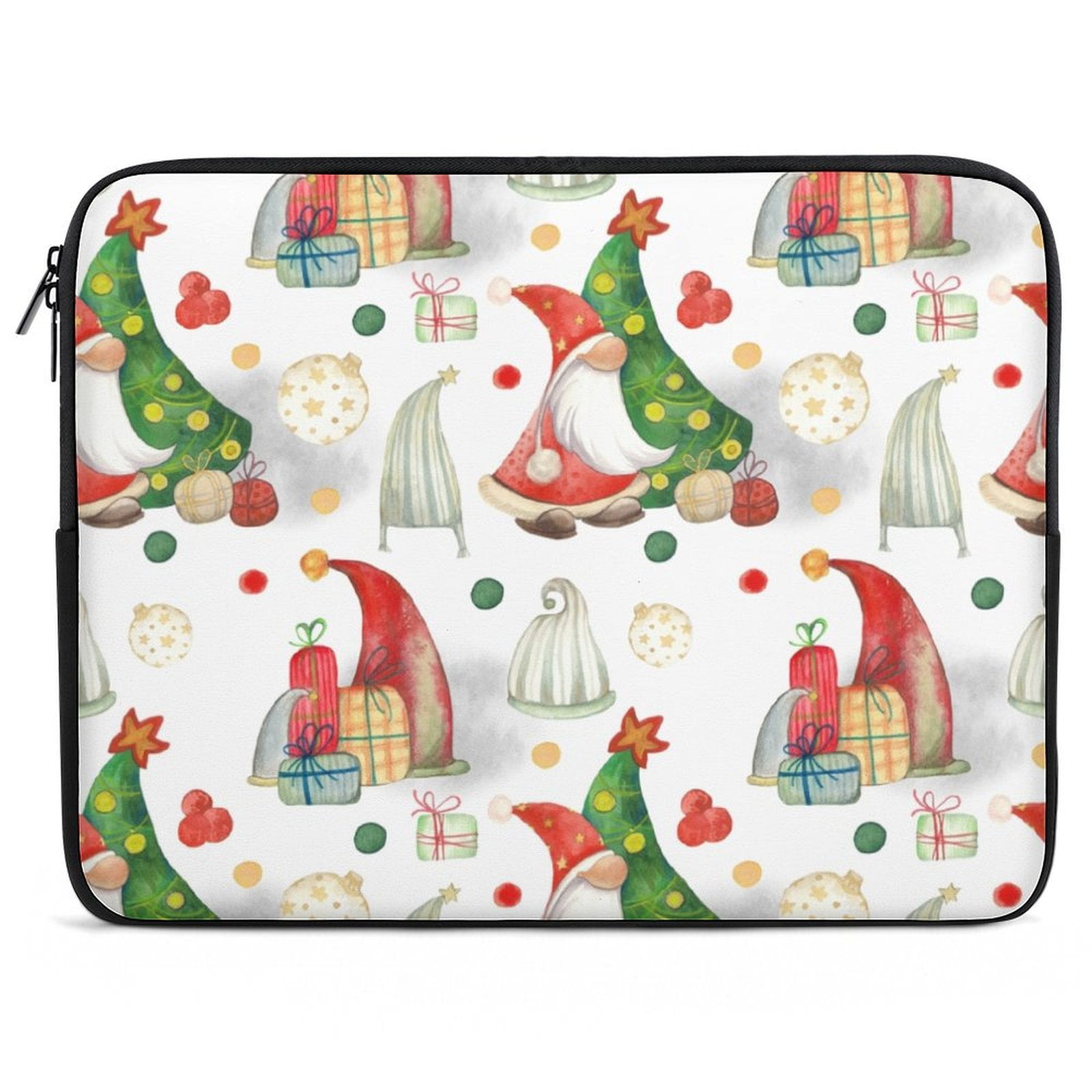 ANYWAY.GO Neoprene Notebook Computer Pocket CaseChristmas Pattern ...