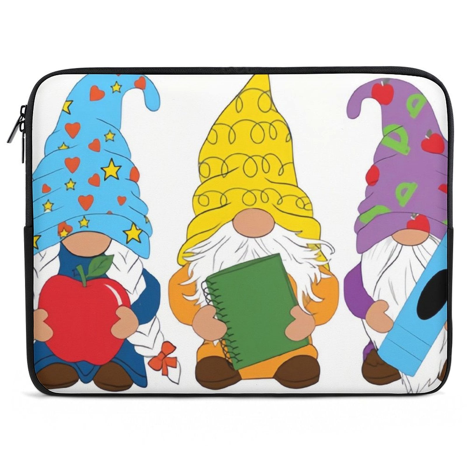 ANYWAY.GO Neoprene Notebook Computer Pocket CaseSchool Gnomes Holding ...