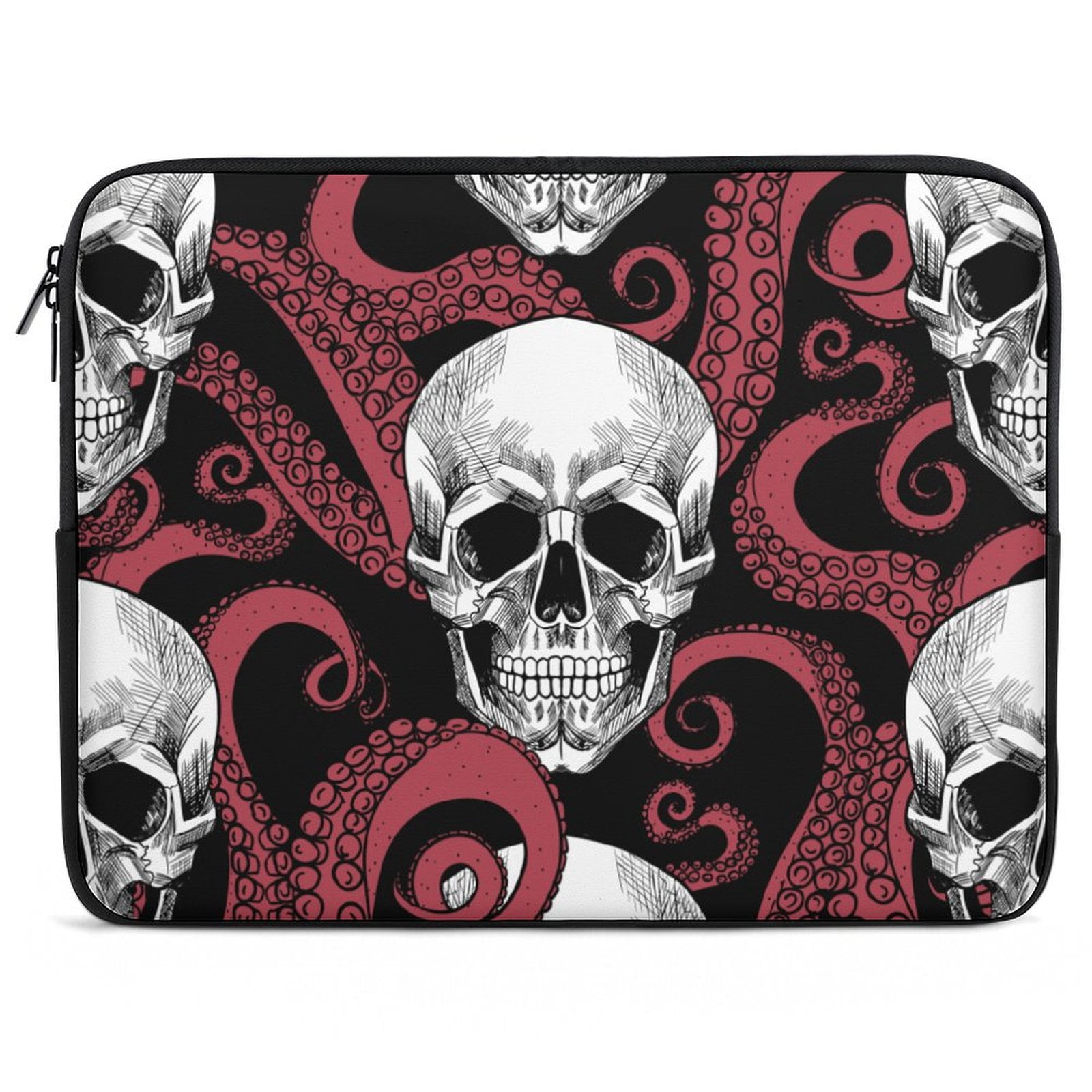 ANYWAY.GO Neoprene Notebook Computer Pocket CaseSkull Tentacles Octopus ...