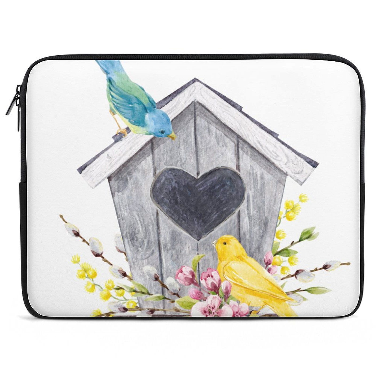 ANYWAY.GO Neoprene Notebook Computer Pocket CaseSpring Watercolor ...