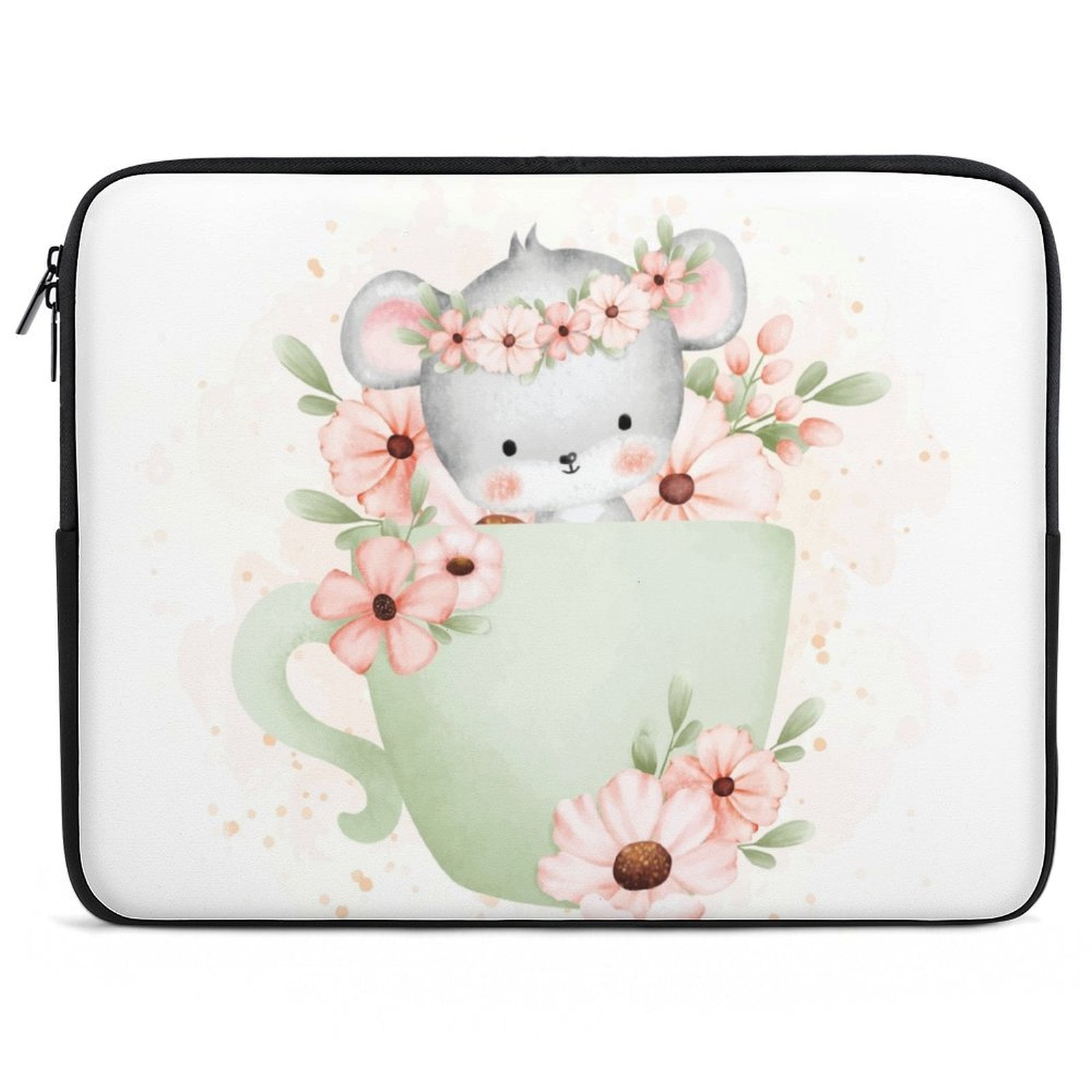 ANYWAY.GO Neoprene Notebook Computer Pocket CaseWatercolor Cute Baby ...