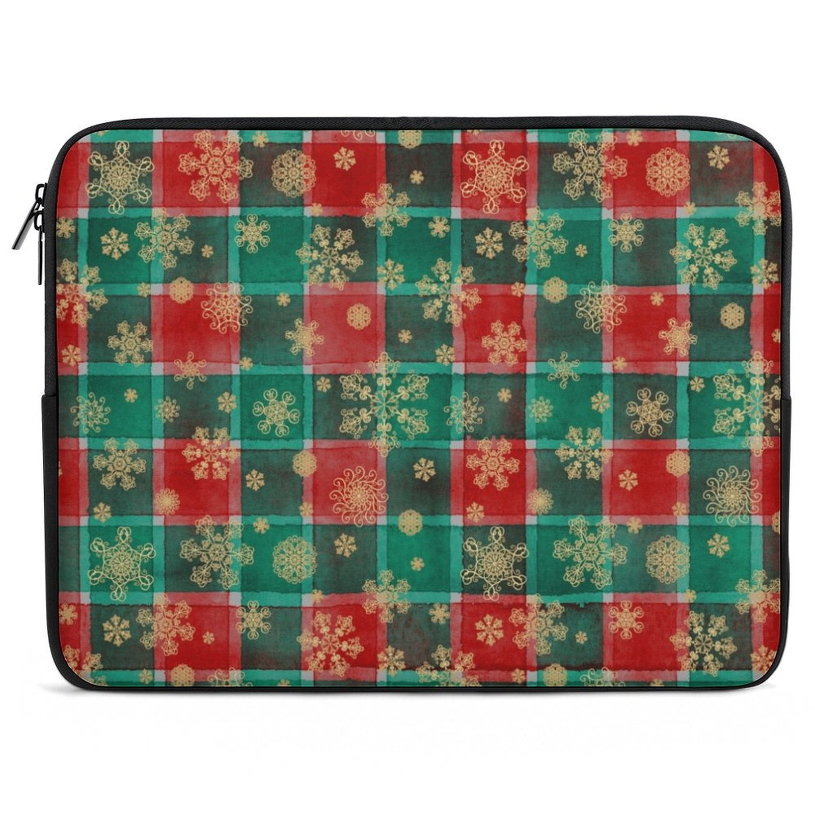 ANYWAY.GO Neoprene Notebook Computer Pocket CaseWatercolor Stripe Plaid ...