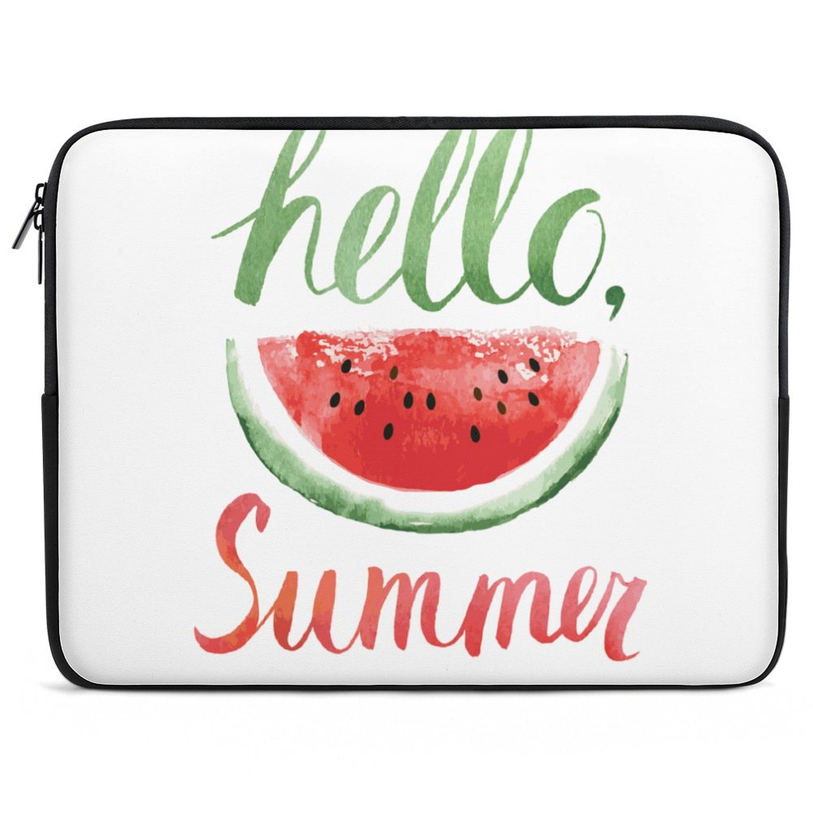 ANYWAY.GO Neoprene Notebook Computer Pocket CaseWatercolor Watermelons ...