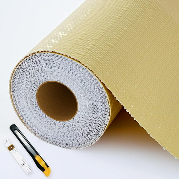 ANYWAY.GO Non-Adhesive Kitchen Cabinet Liners, Thickened Washable Paper ...