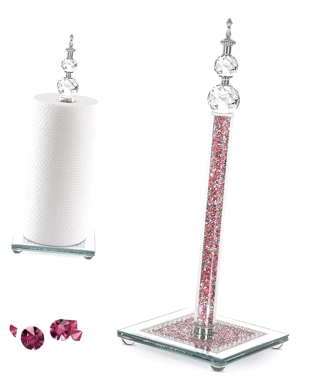 ANYWAY.GO Paper Holder, Bling Paper Roll Holder, Standing Paper Holder ...