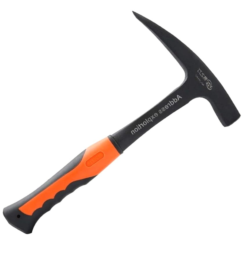 ANYWAY.GO Pick - 28 oz Geological Hammer with Pointed Tip-Masonry ...