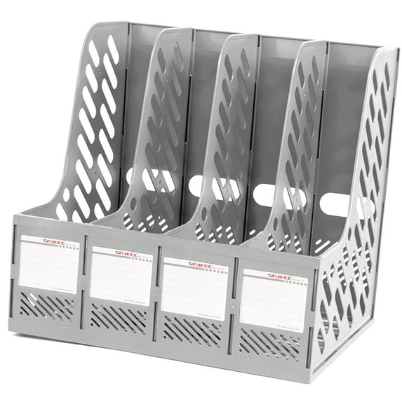 ANYWAY.GO, Plastic Desktop File Folder Organizer with 4 Large ...
