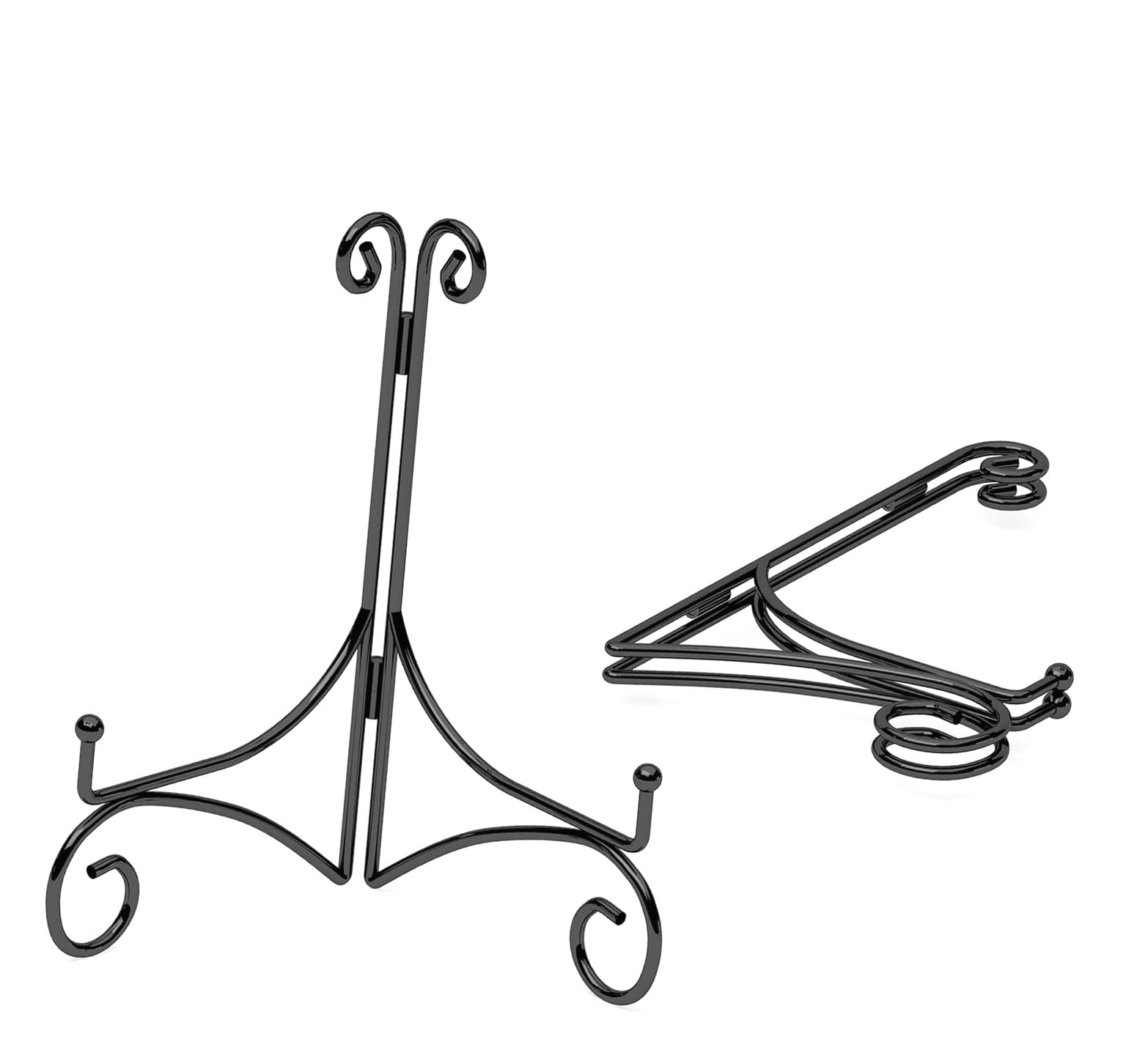 ANYWAY.GO Plate Stand for Display with Hinged Folding Design, 6 Inch ...