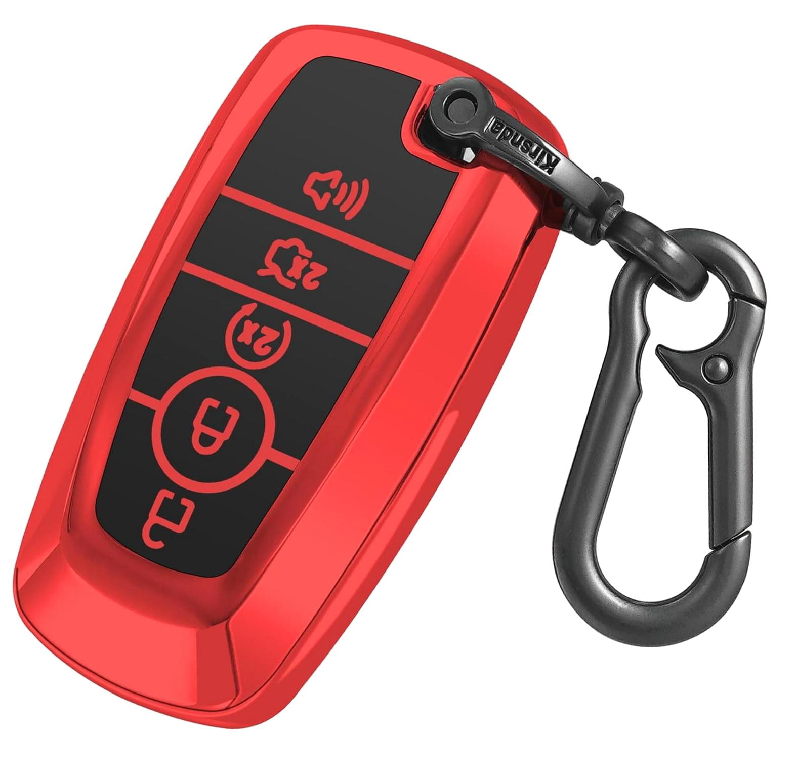 ANYWAY.GO Protective Key Fob Cover with Keychain, Soft TPU Case for ...