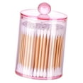 ANYWAY.GO Qtip Dispenser Apothecary Jars Bathroom Qtip Holder Storage ...