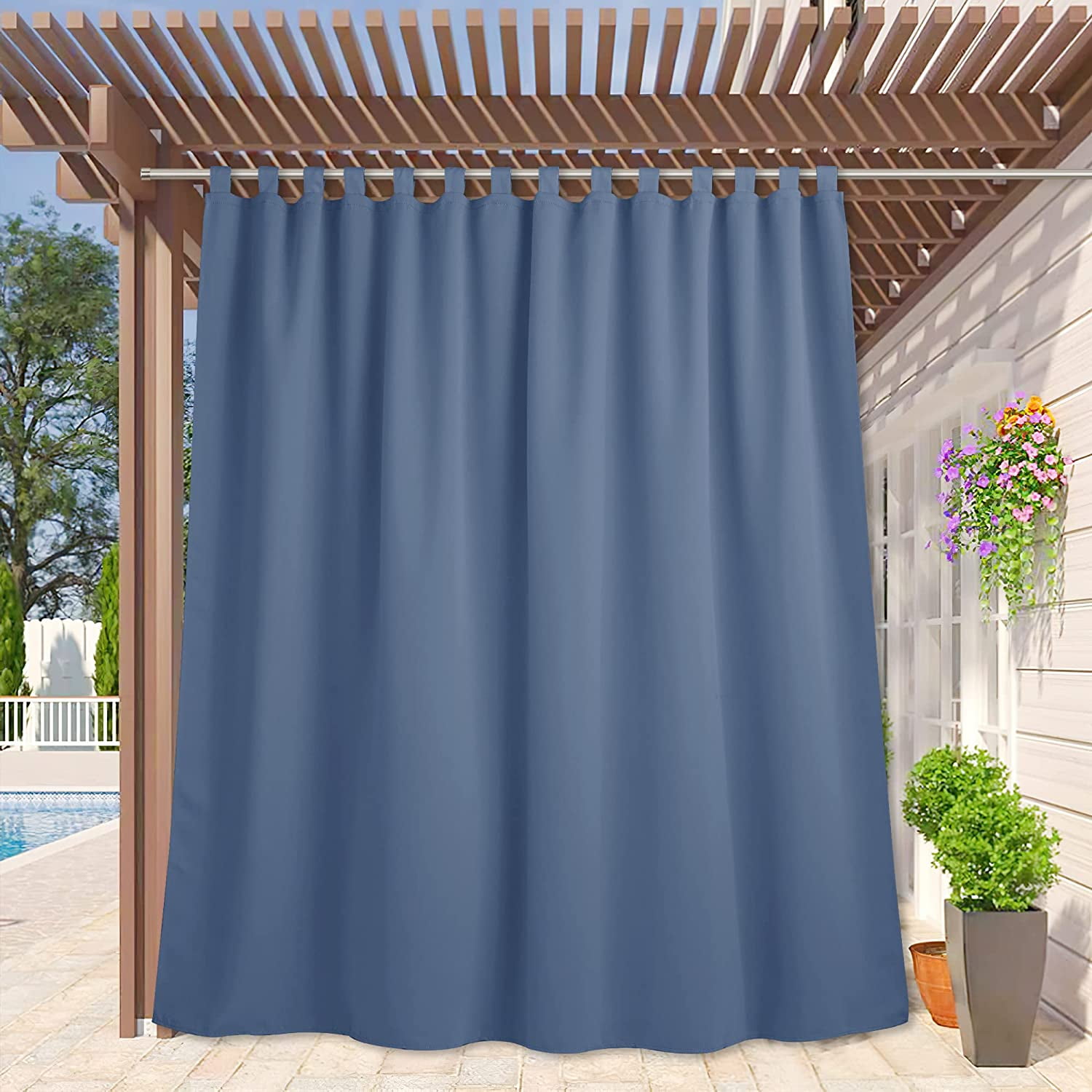 ANYWAY.GO RYB Curtains Room Darkening Smart Gazebo Tab Top Thick ...