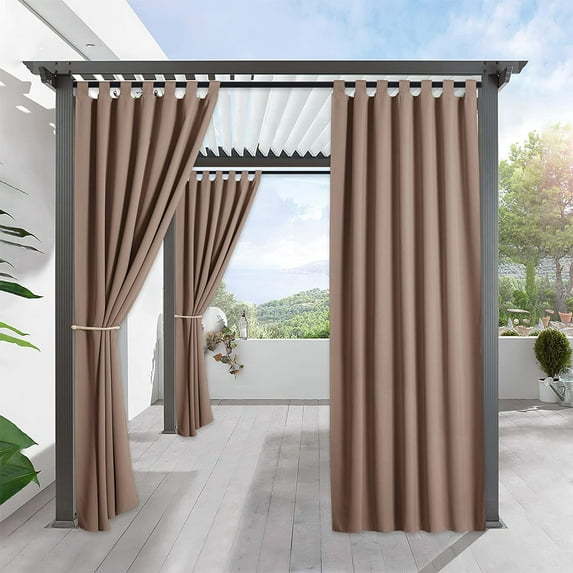 ANYWAY.GO RYB Curtains for Privacy Indoor Curtain Shades for Gazebo ...