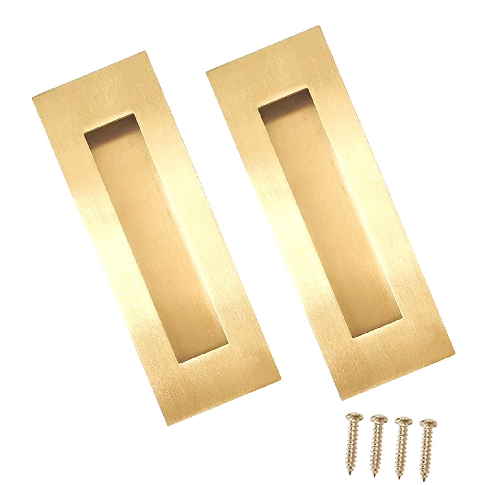 ANYWAY.GO Recessed Finger Flush Pulls, Pocket Door Handles, for Sliding ...