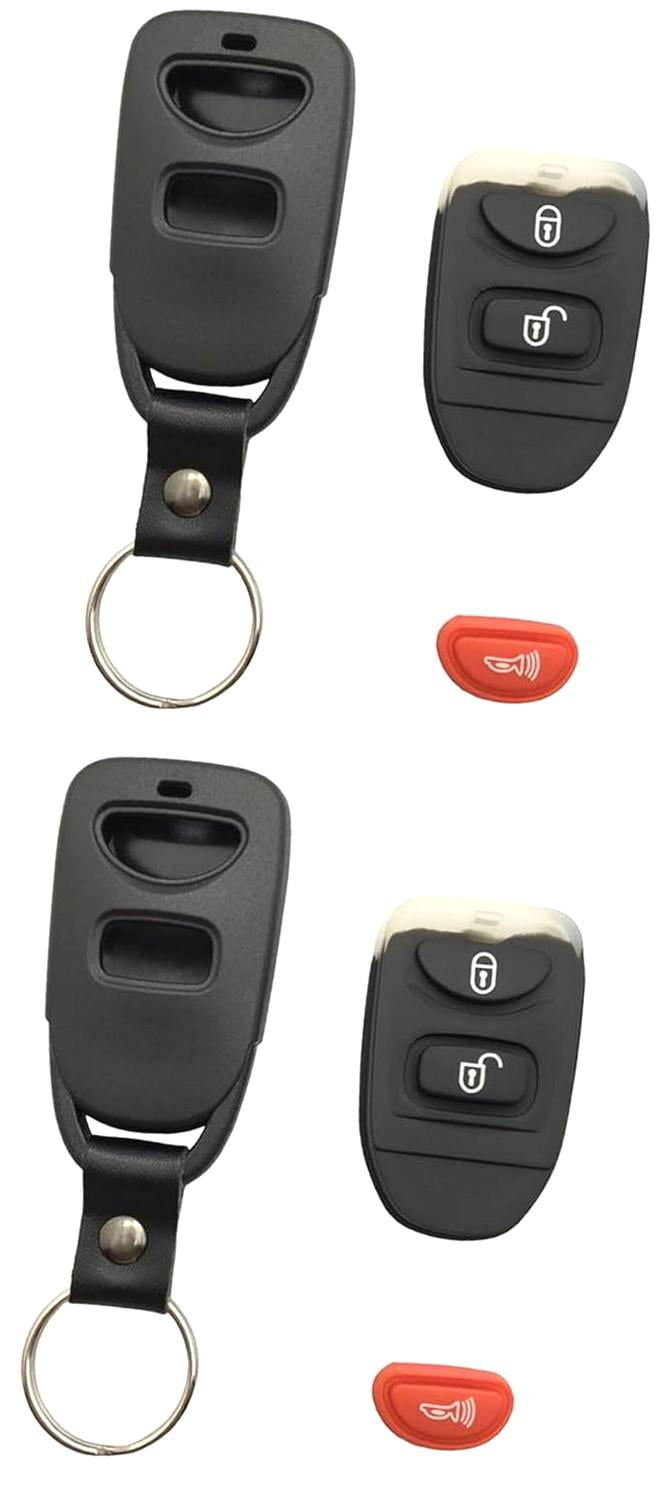 ANYWAY.GO Remote Car Key Fob Cover Case Replacement with Accent Elantra ...