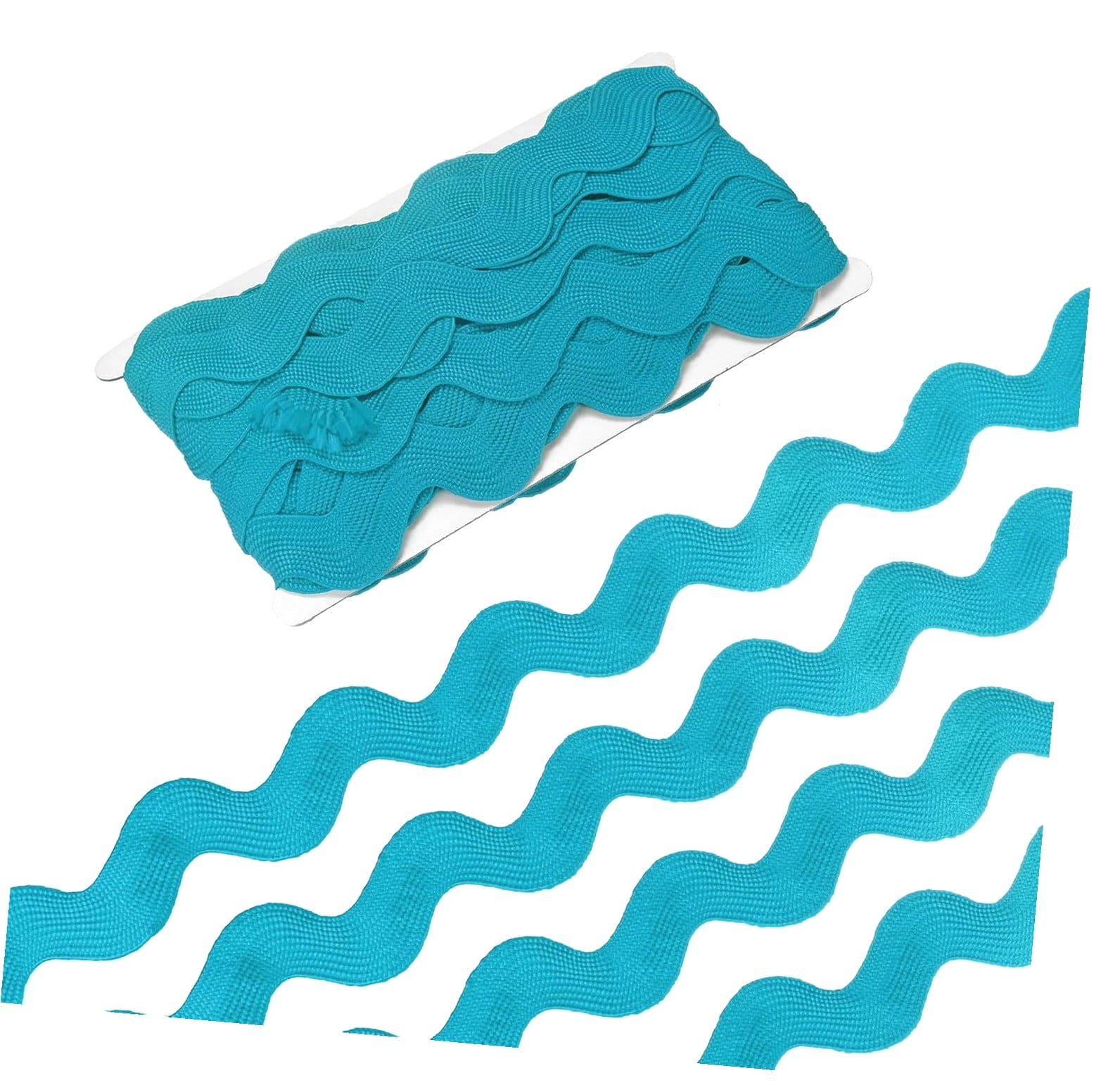 ANYWAY.GO Rick Rack , 10 Yard 25mm / 1 Inch Bending Fringe Trimming for Sewing/ Crafts/Clothes ...