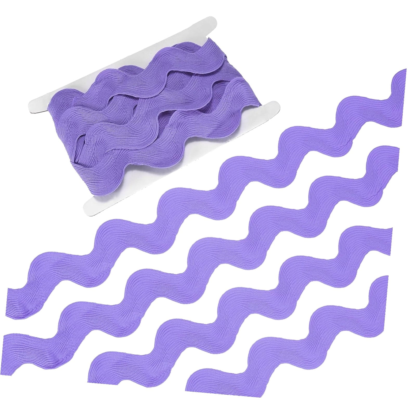 ANYWAY.GO Rick Rack , 5 Yard 30mm / 1.2 Inch Bending Fringe Trimming for Sewing/ Crafts/Clothes ...