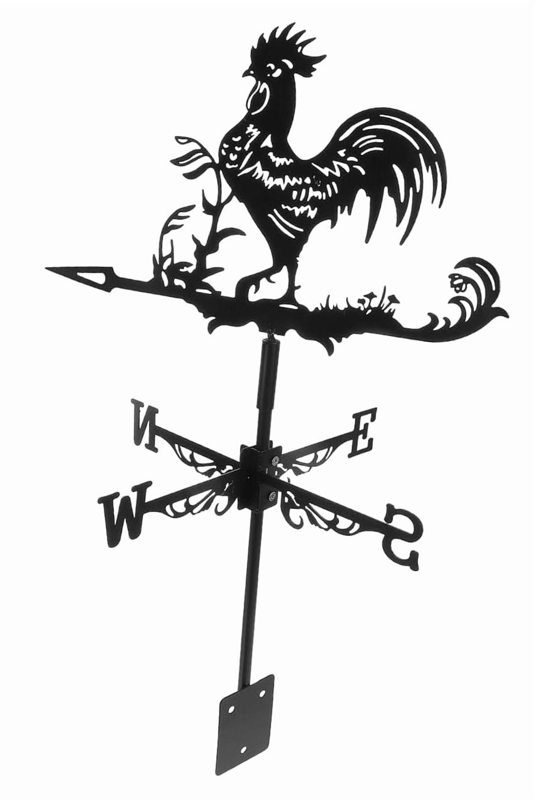 ANYWAY.GO Rooster Weather Vane: Roof-Mounted Wind Direction Indicator ...