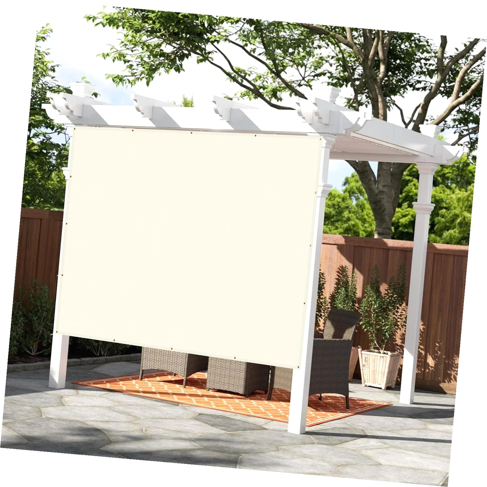 ANYWAY.GO SUNNY Shade Cloth 12x12 FT Sun Shade Screen HC-105 Shade ...