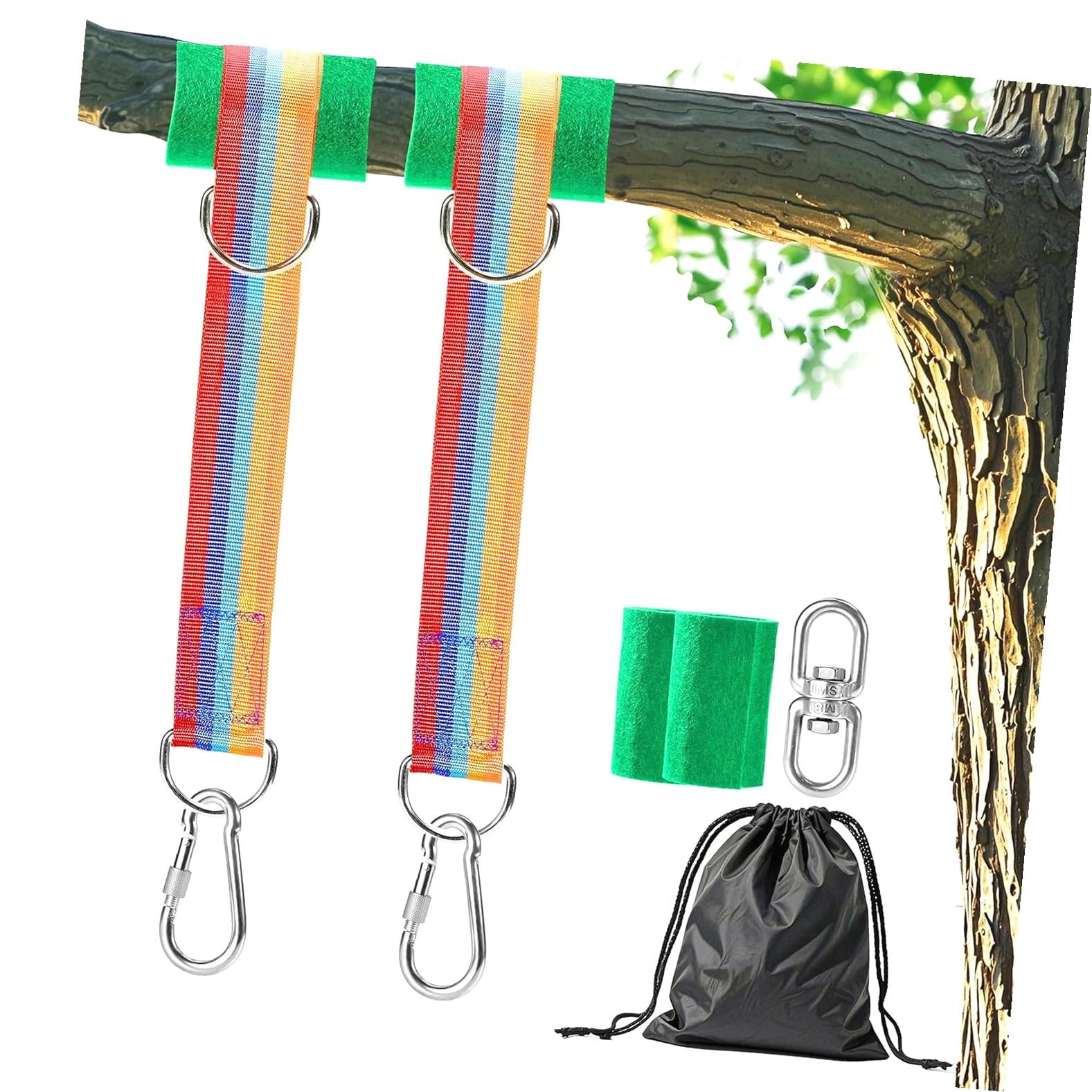 ANYWAY.GO Safe Tree Swing Hanging Straps Kit, 3FT/10FT/15FT/20FT, Holds ...