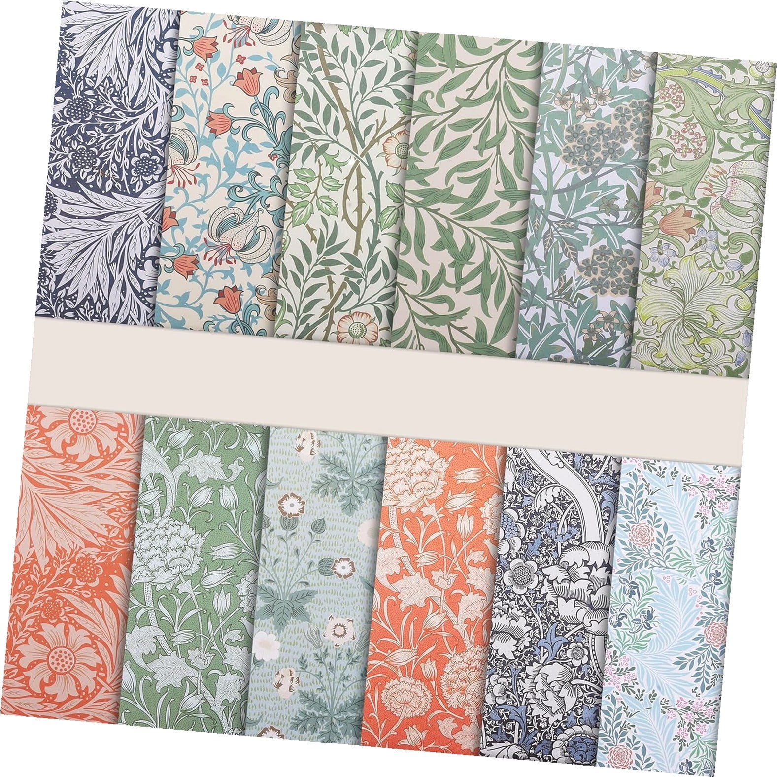 ANYWAY.GO Scrapbook Paper 12x12 Floral Double-Sided Patterned Craft ...