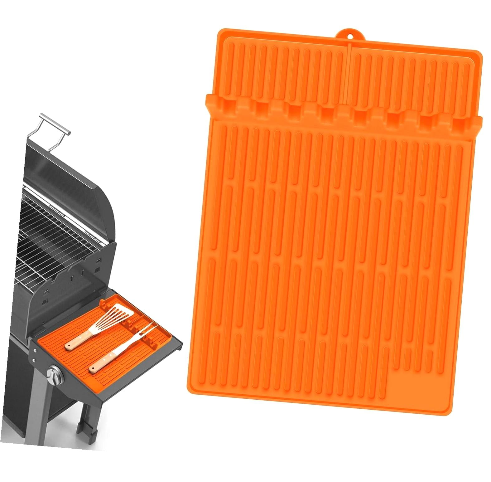 ANYWAY.GO Silicone Griddle Tools Mat with , Silicone Griddle Tools Mat ...