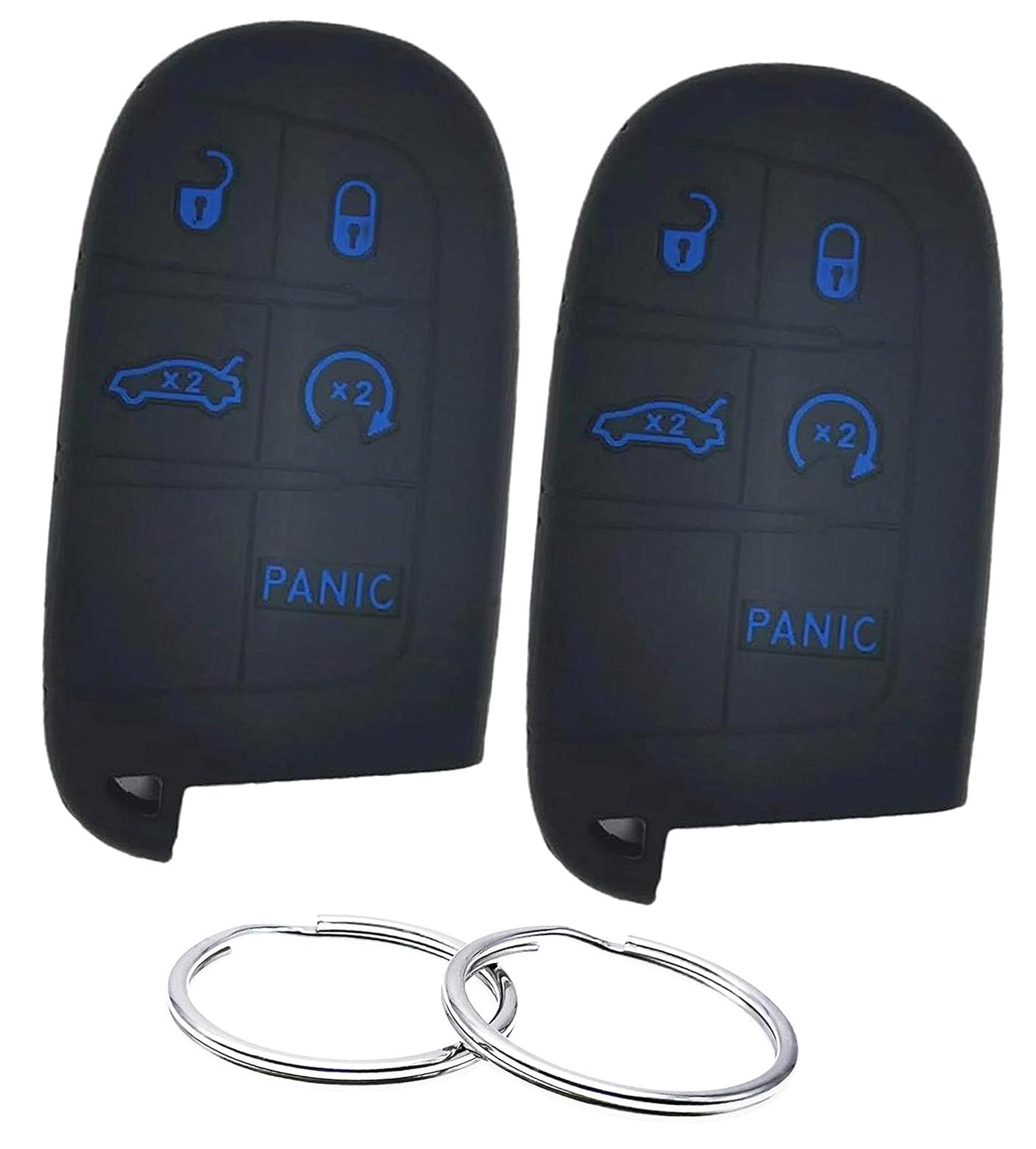 ANYWAY.GO Silicone Key Fob Protector for 2011-2021 Models Including 200 ...