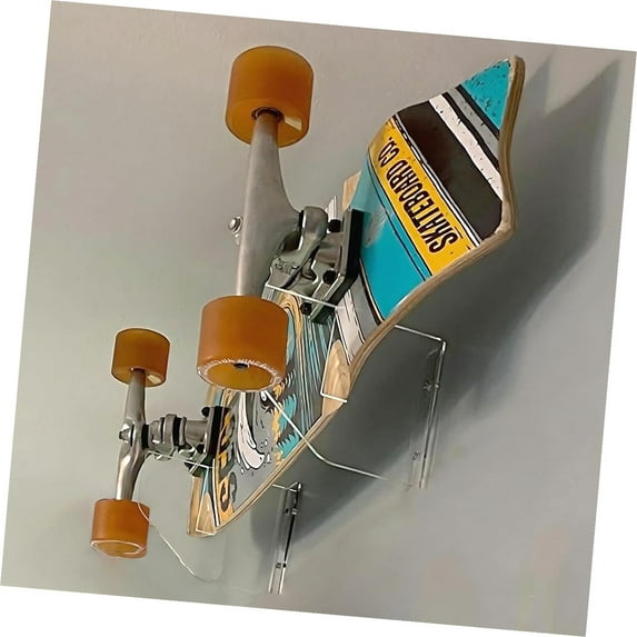 ANYWAY.GO Skateboard Wall Mount Display Rack Skateboard Wall Rack ...