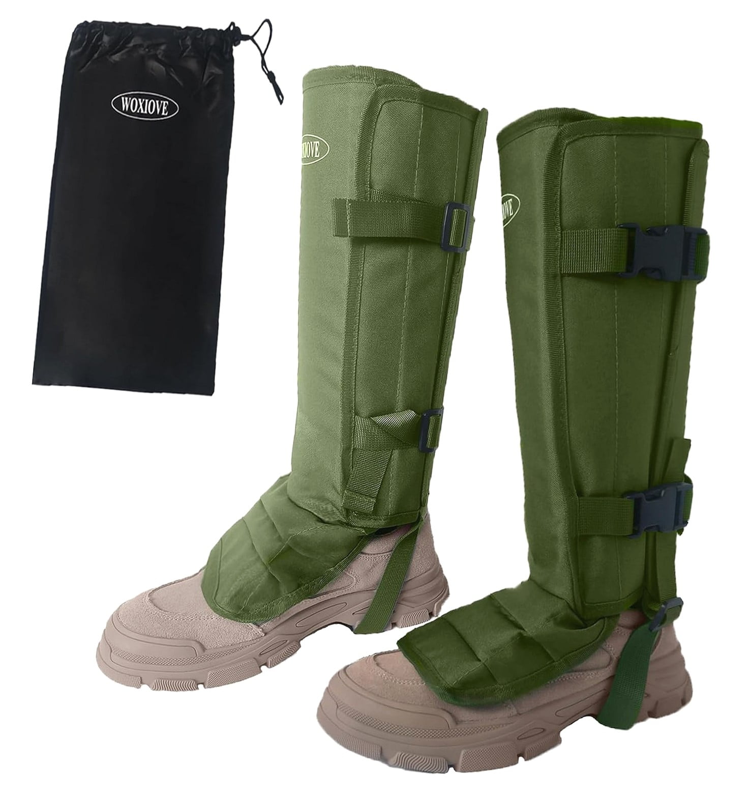ANYWAY.GO Snake Gaiters with Foot , 1000D Snake Chaps Snake Guards, All ...