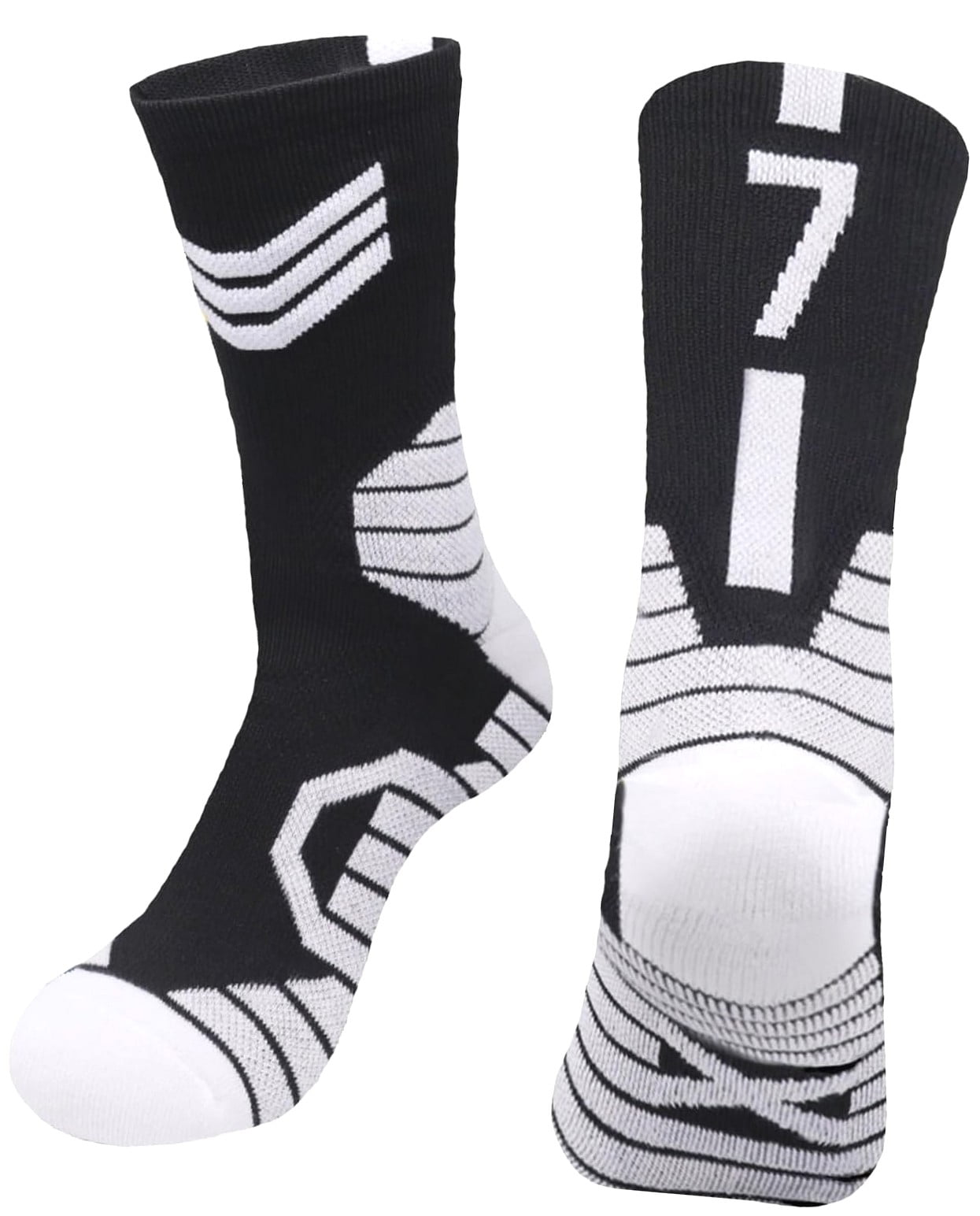 ANYWAY.GO Socks Compression Team Number Socks - Walmart.com