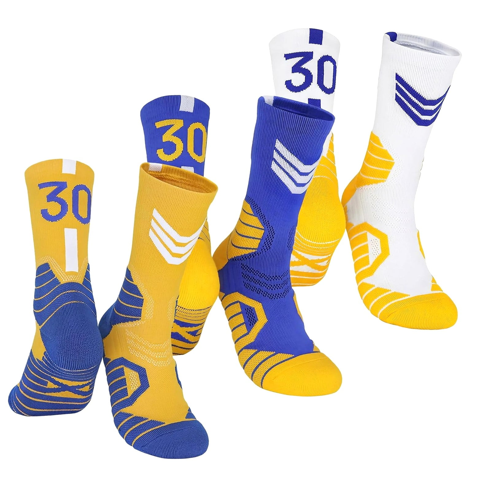 ANYWAY.GO Socks Compression Team Number Socks - Walmart.com